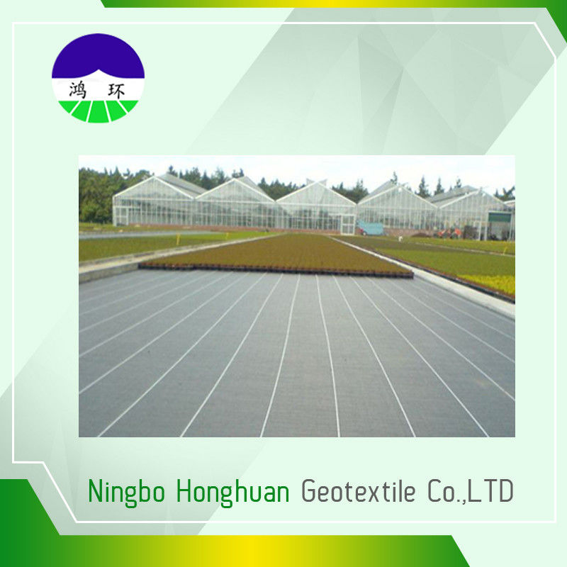 Anti - Weed Split Film PP Woven Geotextile Fabric For Stops Soil ...