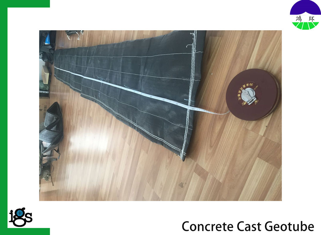 Concrete Cast Geotextile Filter Fabric For Solid Dam Engineering , Pile ...
