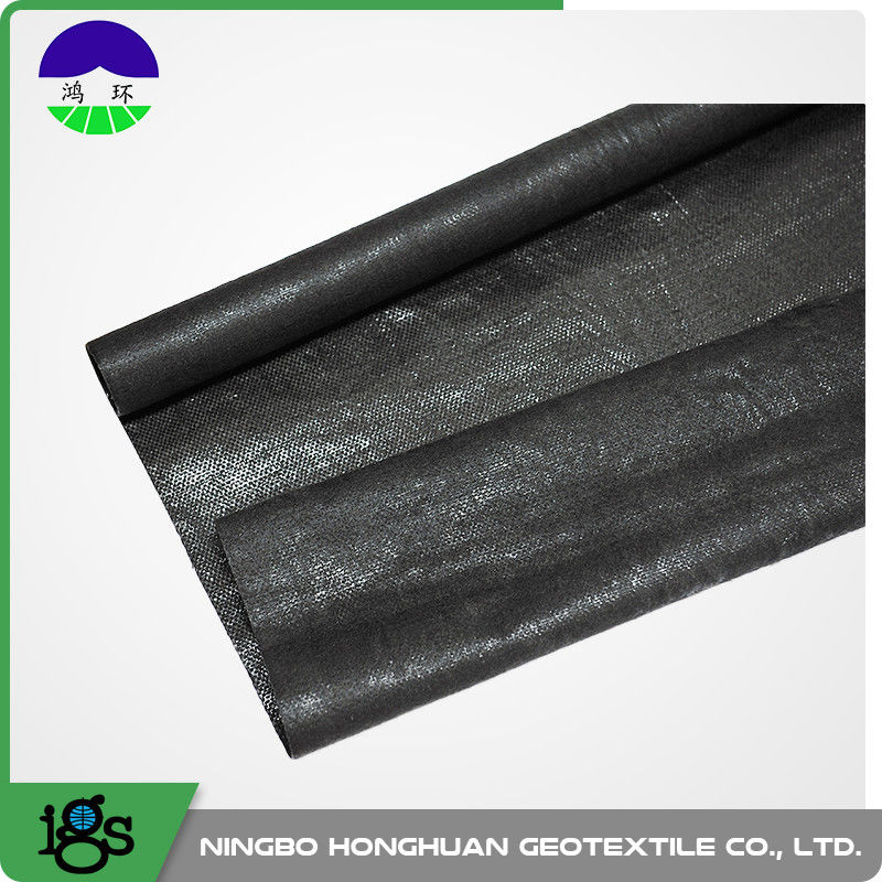 210G Black High Strength PP Woven Geotextile Filter Fabric