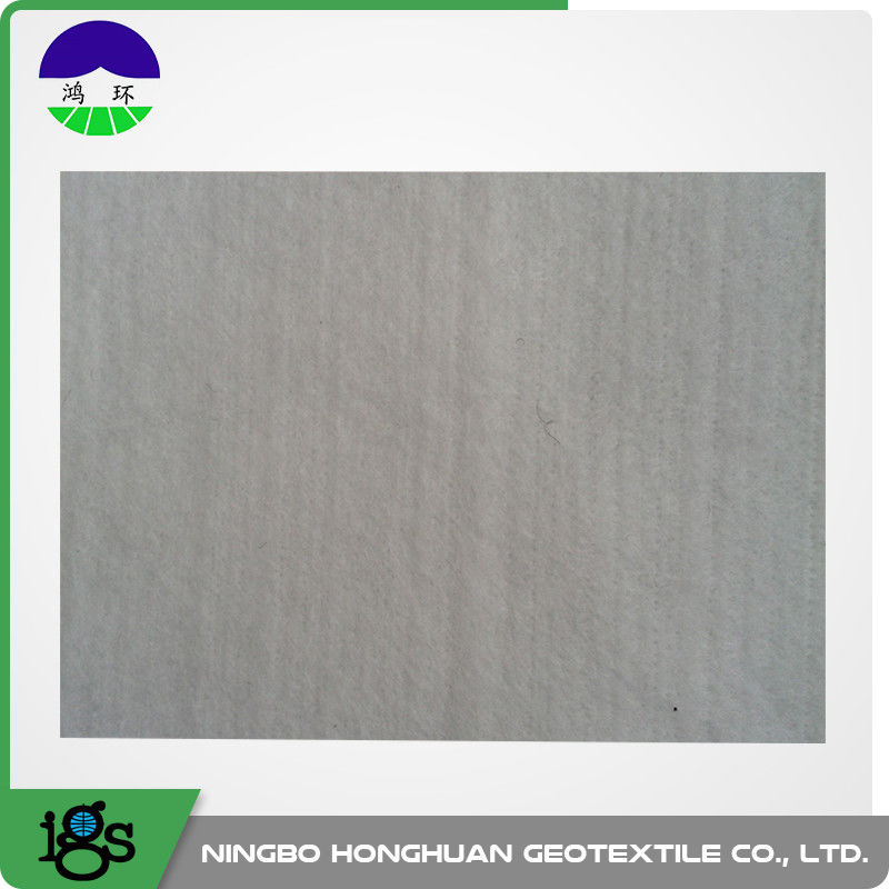 White / Grey 100% Polyester Continuous Filament Nonwoven Geotextile ...