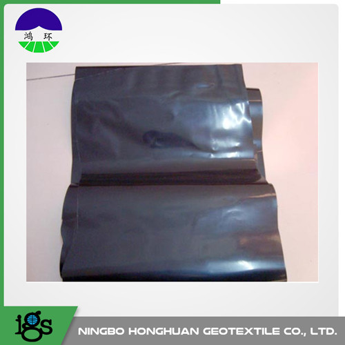 0.05mm Waterproof HDPE Geotextile Liner / Geomembrane Liner Black For ...